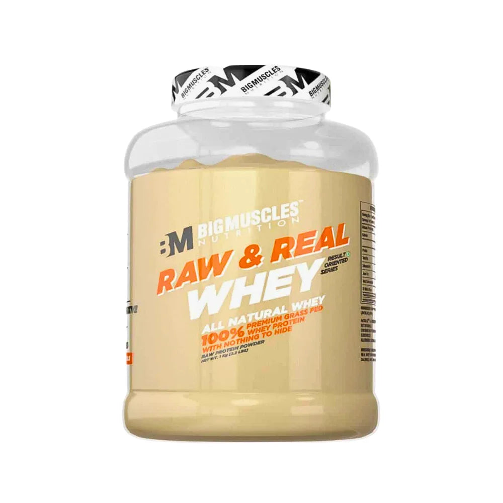 Big Muscles Raw and Real Whey – Nutriride